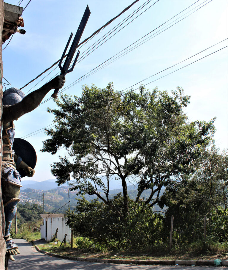 Fachada do Terreiro Ilé Aganã Axé Laburé